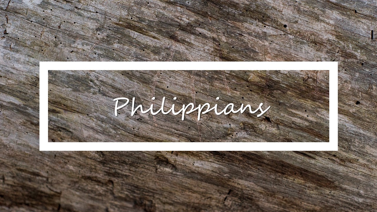 Philippians Verse by Verse - Teleios, Inc.